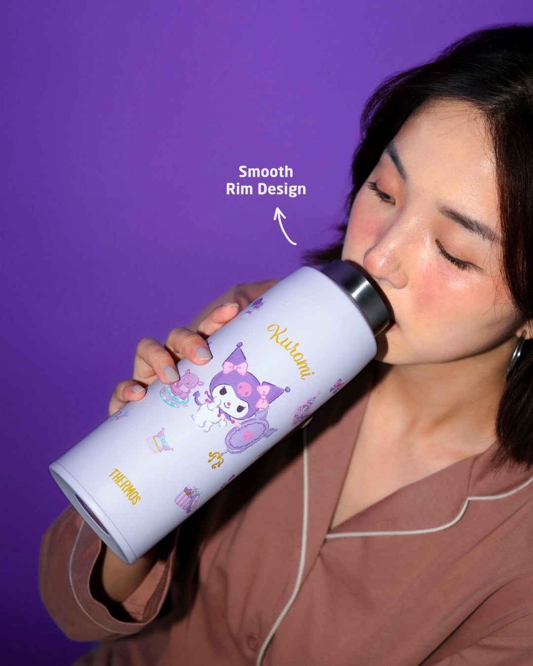 Kuromi Little Cheeky Base – Thermos Malaysia